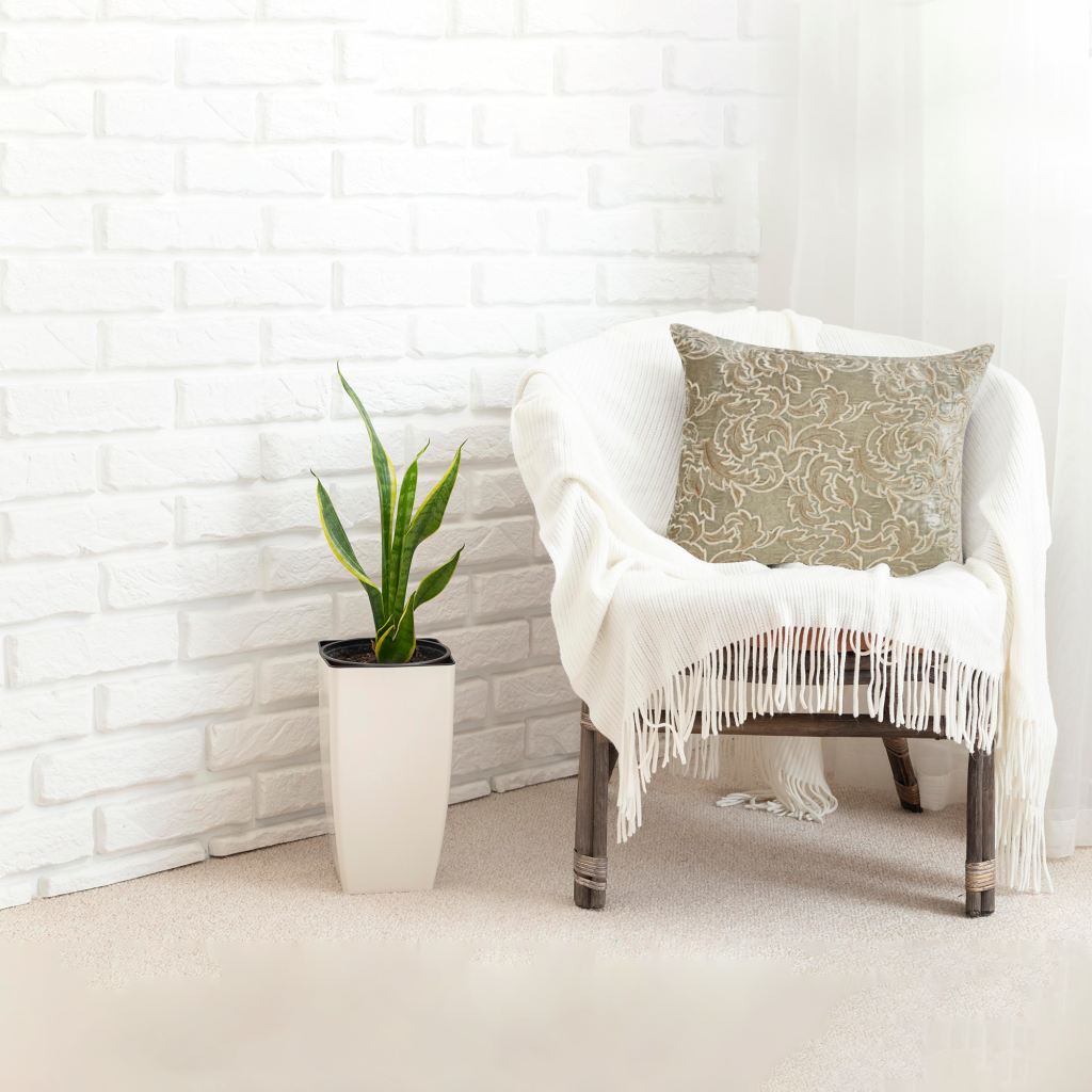 SCROLL CUSHION -COVER - SILVER GREY - The home studio